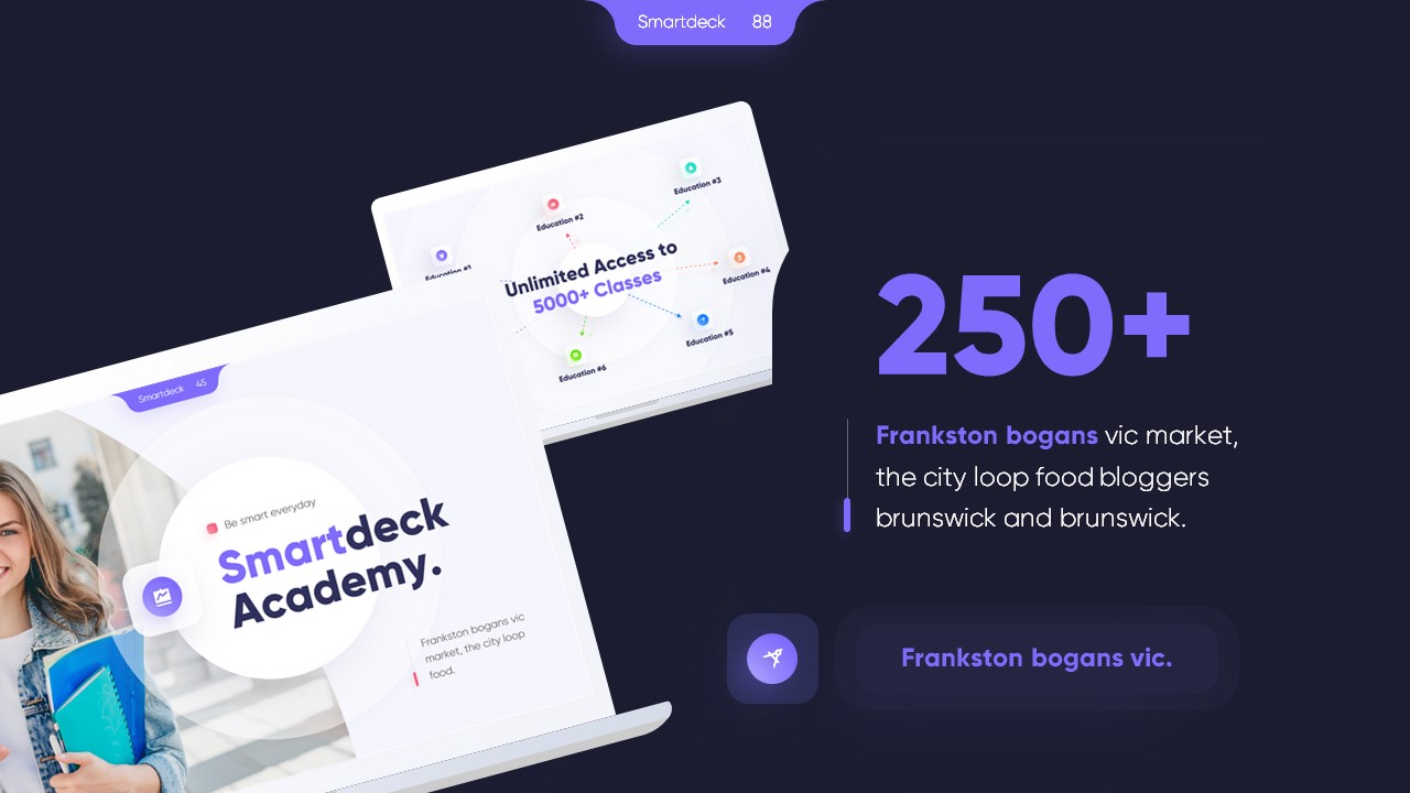 Smartdeck Education Keynote Presentation Template by BrandEarth | GraphicRiver